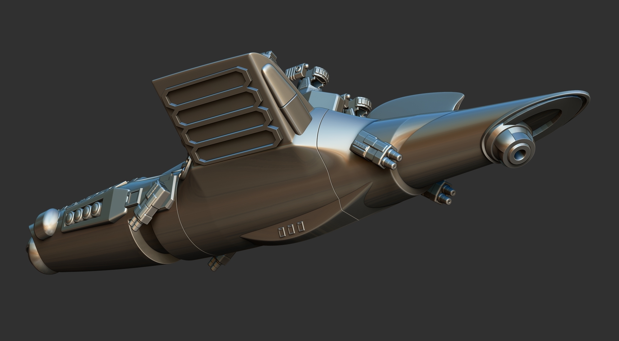 Free STL file Space Shark・3D printing idea to download・Cults