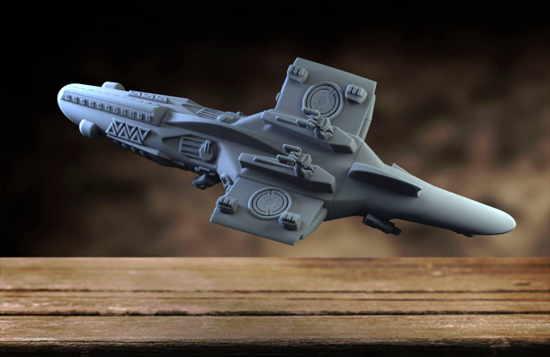 Free STL file Space Shark・3D printing idea to download・Cults