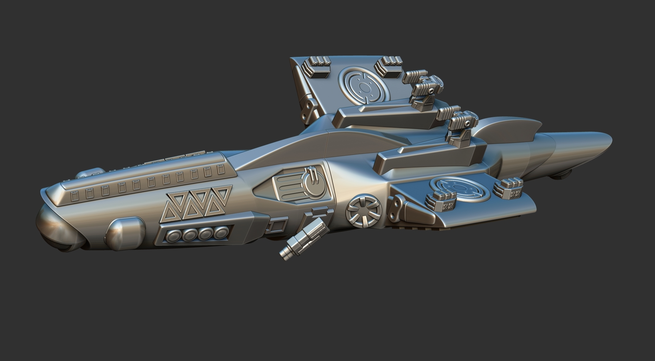 Free STL file Space Shark・3D printing idea to download・Cults