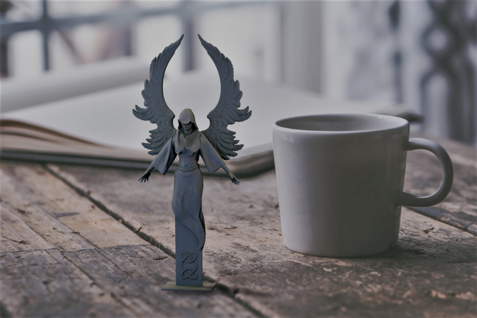Free STL file Shadow Rise STL 👧・3D printing template to download・Cults