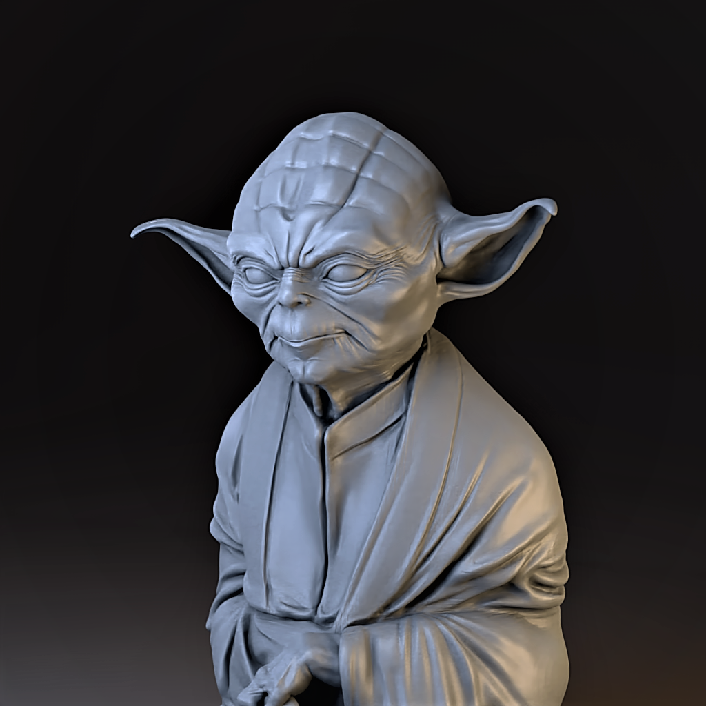 STL file YODA・Design to download and 3D print・Cults
