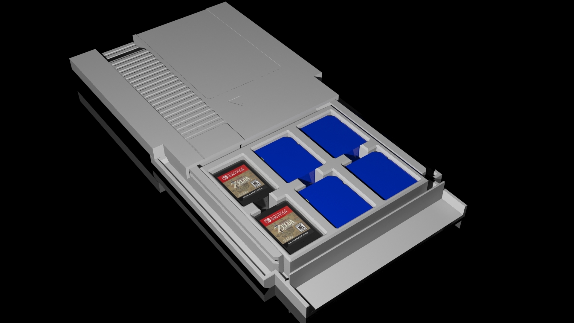 3D file Nes Storage Cartridge (3 Versions Included)・3D printing model ...