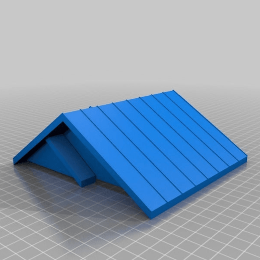 Download free STL file House #1 • 3D printing template ・ Cults