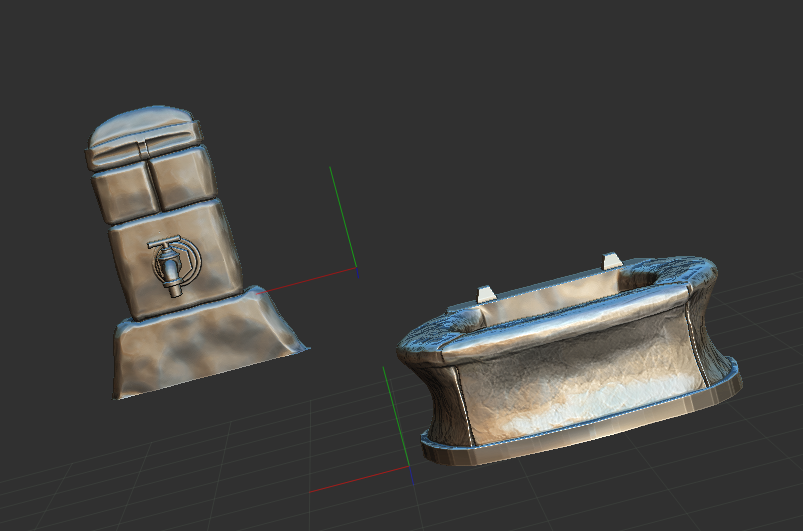 STL file Rustic stone wall fountain・3D printer model to download・Cults