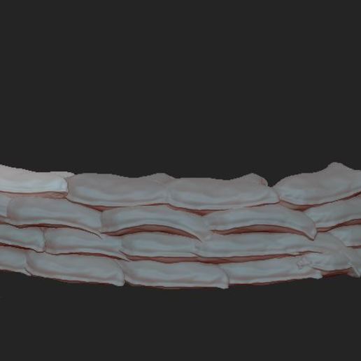 Download free STL file military sandbag A1 • 3D printable template ・ Cults