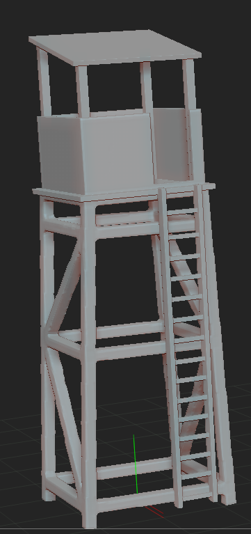 Free STL file post-military observation・3D print design to download・Cults