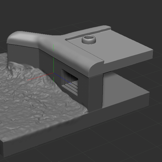 Download STL file cut bunker • 3D printer template ・ Cults