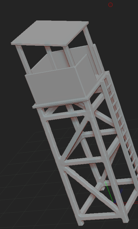 Free STL file post-military observation・3D print design to download・Cults