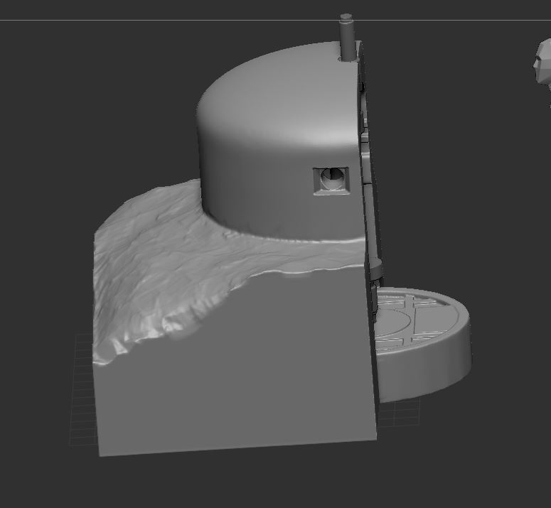 Free STL file bunker ww2・3D print object to download・Cults