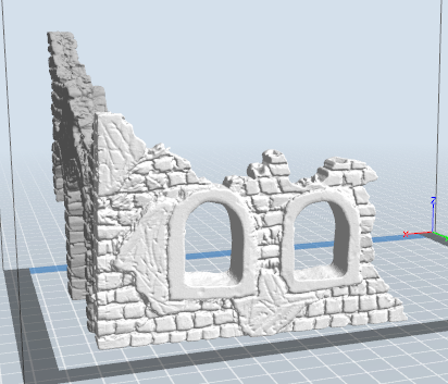 STL file ruin・Template to download and 3D print・Cults