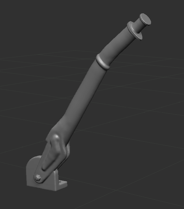 Free STL file handbrake lever・3D print design to download・Cults