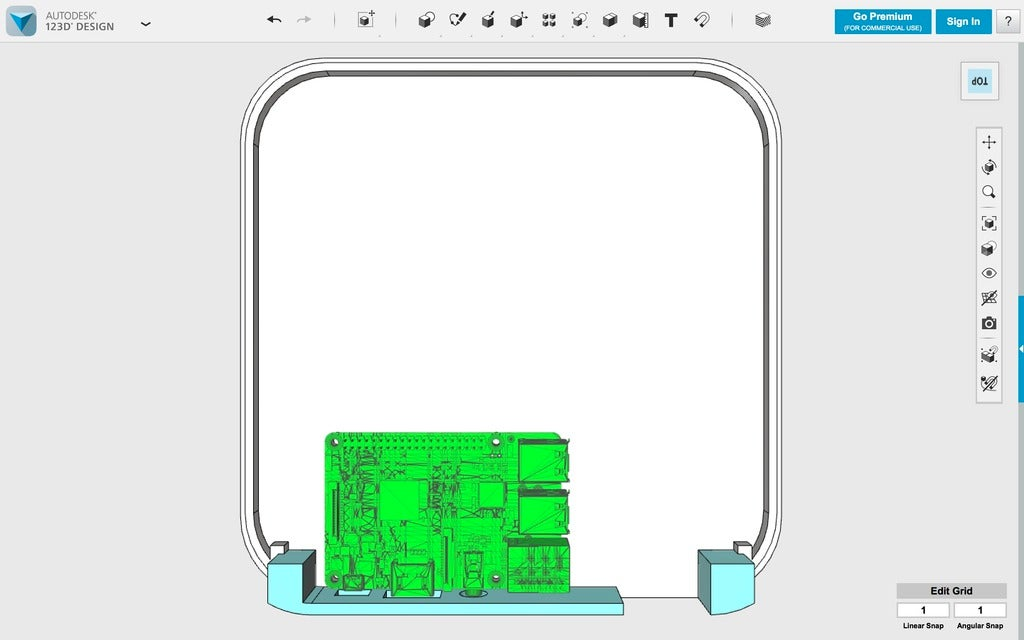 Fichier STL gratuit MacPi Mini (Boîtier Pi 2 + 3 framboises)・Design à ...