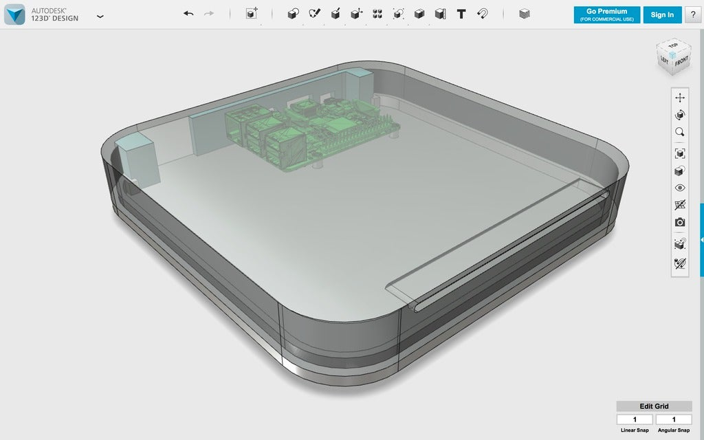 Fichier STL gratuit MacPi Mini (Boîtier Pi 2 + 3 framboises)・Design à ...