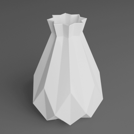 Download 3D printer templates Flower Vase 3D printable model Decoration ...