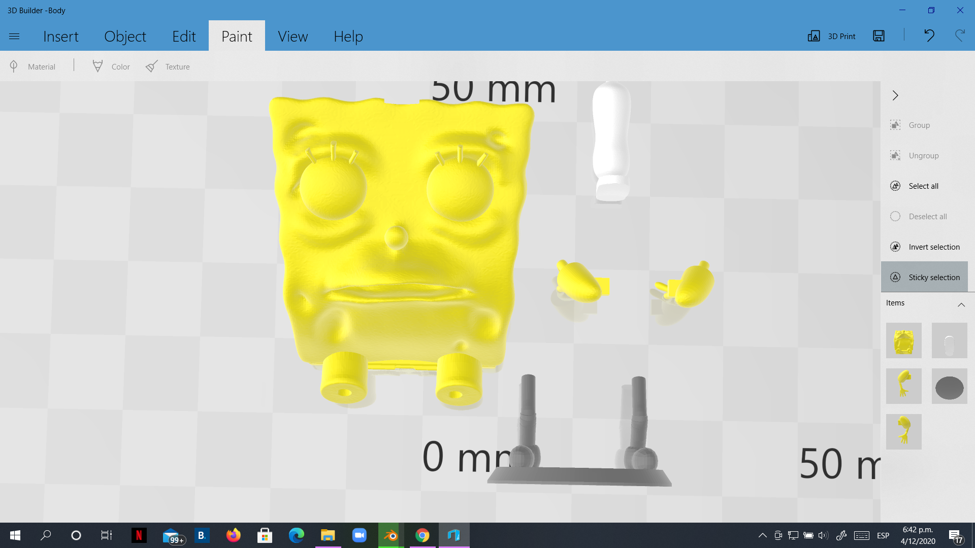 Archivo 3D Spongebob funny meme sculpture 3D print 🗿・Plan imprimible en ...