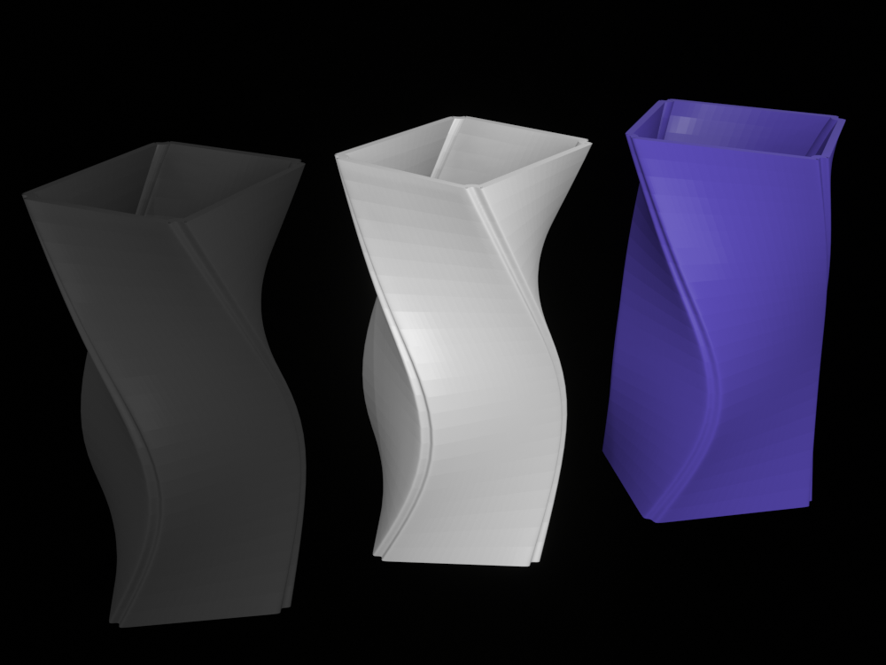 Download STL file Pack 3 Flower Vase 3D printable models • 3D printing ...