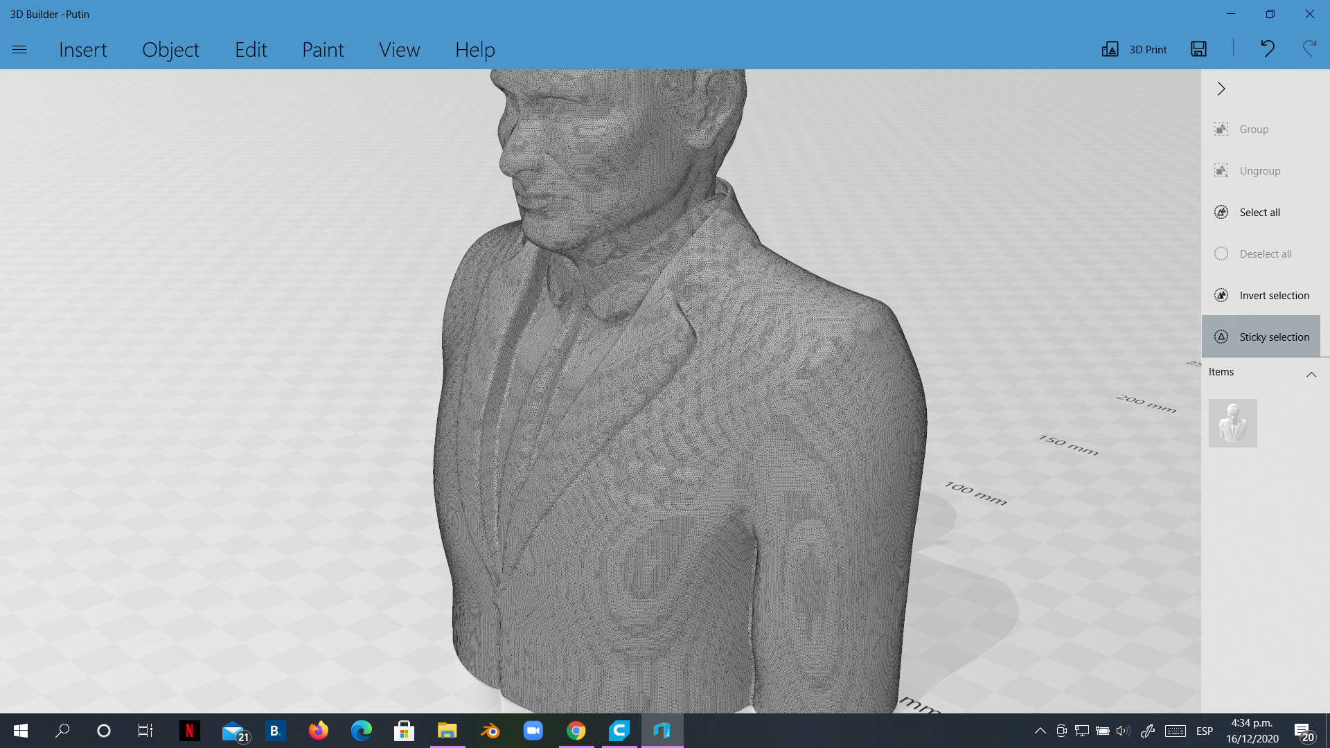 Fichier STL Vladimir Poutine Buste modèle 3D imprimable・Design pour ...