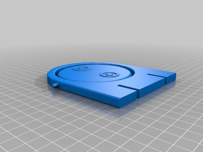 Free STL file Spinning Target Board 🎲・3D printable model to download・Cults