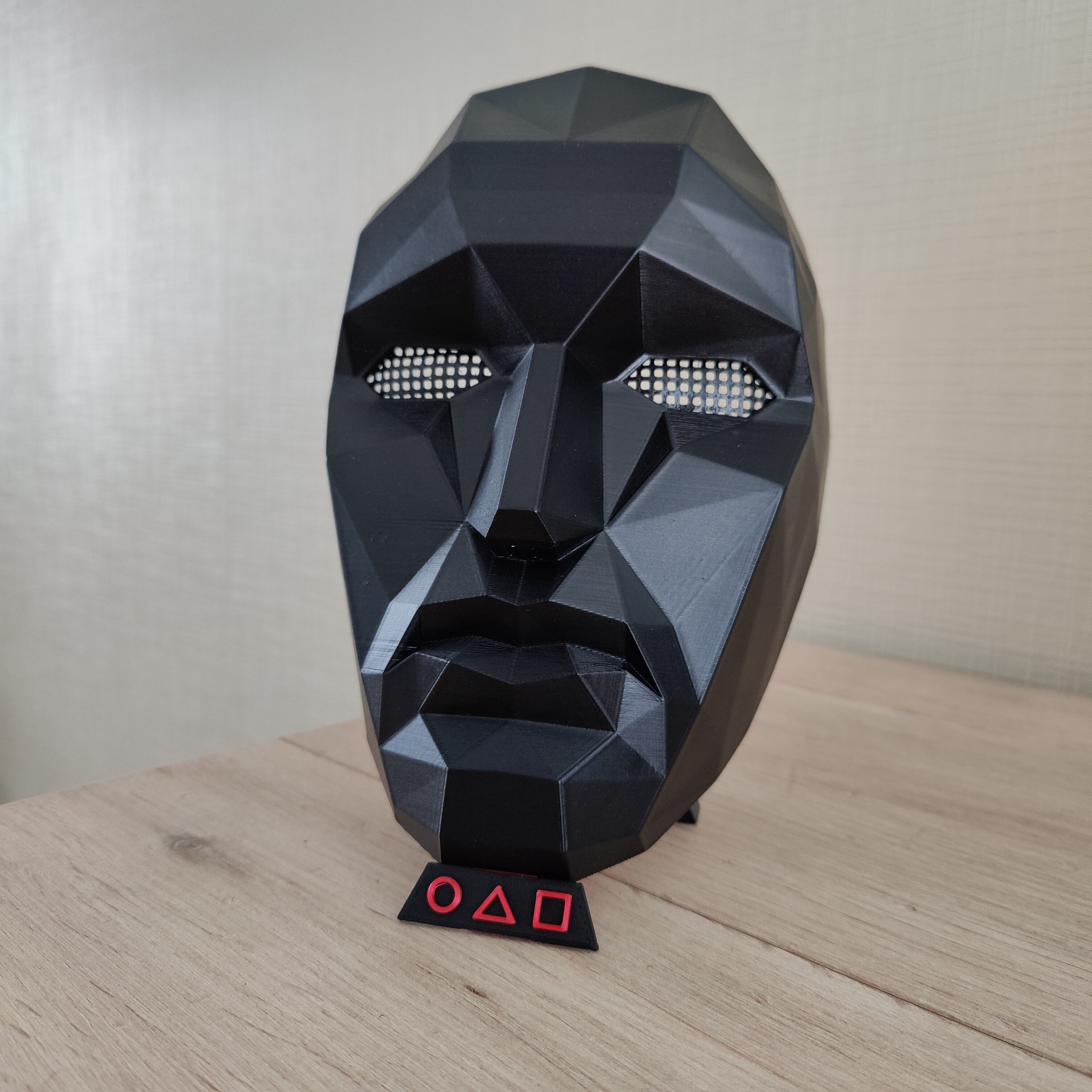 STL file Mask Stand Squid Game・3D printable model to download・Cults