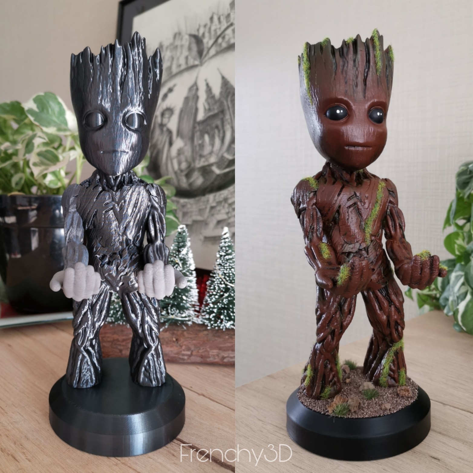 3D printing GROOT Joystick and Cell Phone Support • made with Sovol ...