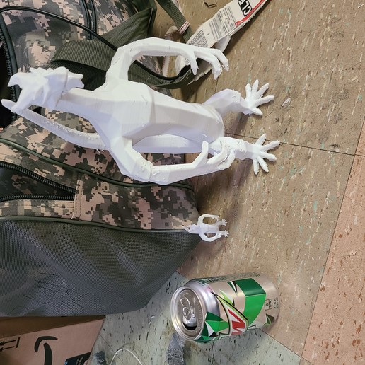 Download OBJ file Old School Runescape Olmlet Great Olm Pet OSRS • 3D ...