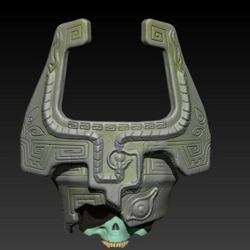Download STL file MIDNA'S SKULL FROM TWIGLIGHT PRINCESS • 3D print ...