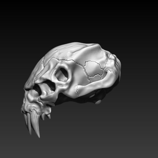 Download STL file CHIMERA SKULL (RESISTANCE) • 3D printable object ・ Cults