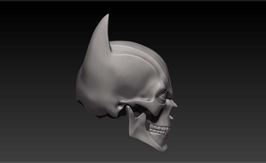 STL file batman skull V2 💀・3D print design to download・Cults