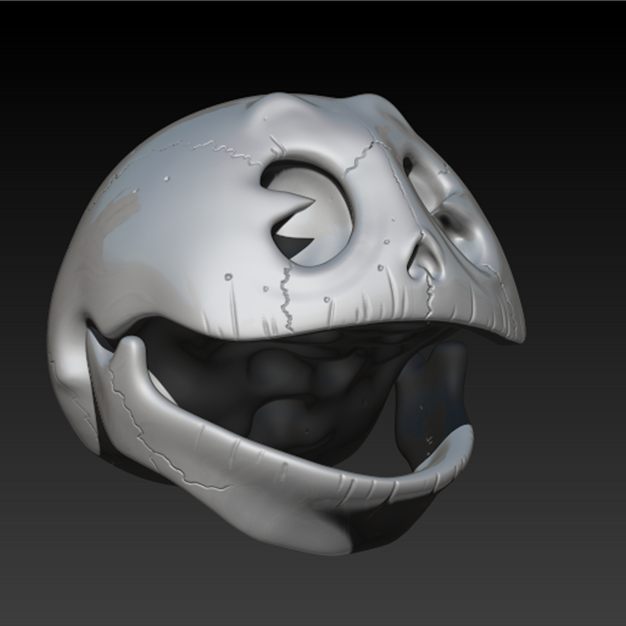 Download STL file pacskull and ghostskulls • 3D printable template ・ Cults