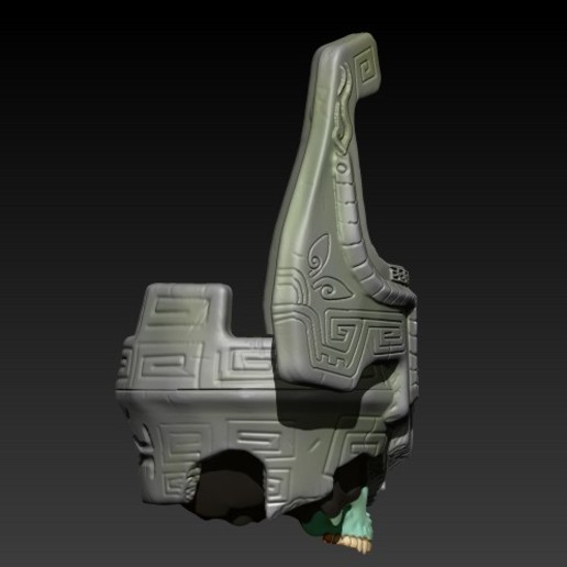Download STL file MIDNA'S SKULL FROM TWIGLIGHT PRINCESS • 3D print ...