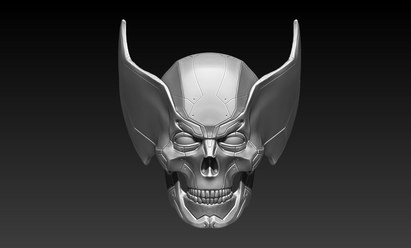 Wolverine Skull