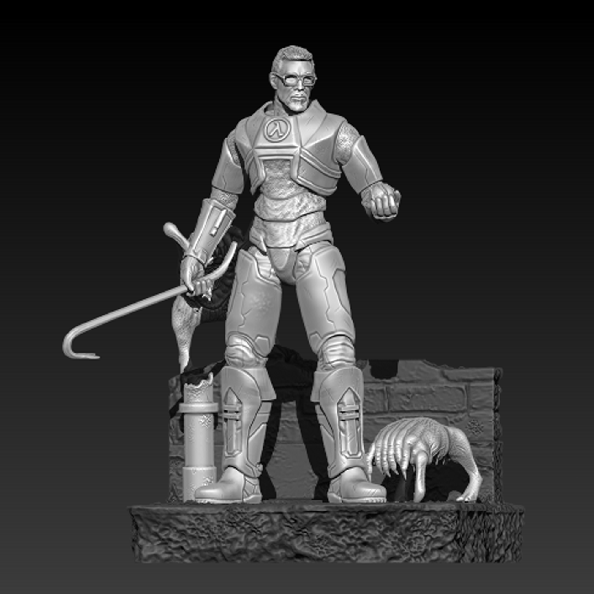 STL file MR. GORDON FREEMAN 🎨・3D print design to download・Cults