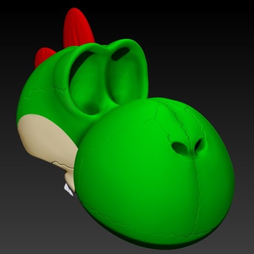 Descargar archivo STL YOSHI SKULL • Diseño para imprimir en 3D ・ Cults