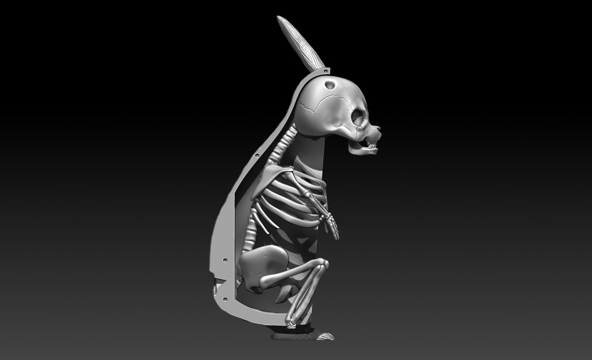 STL file pikachu skeleton 💀・3D print design to download・Cults