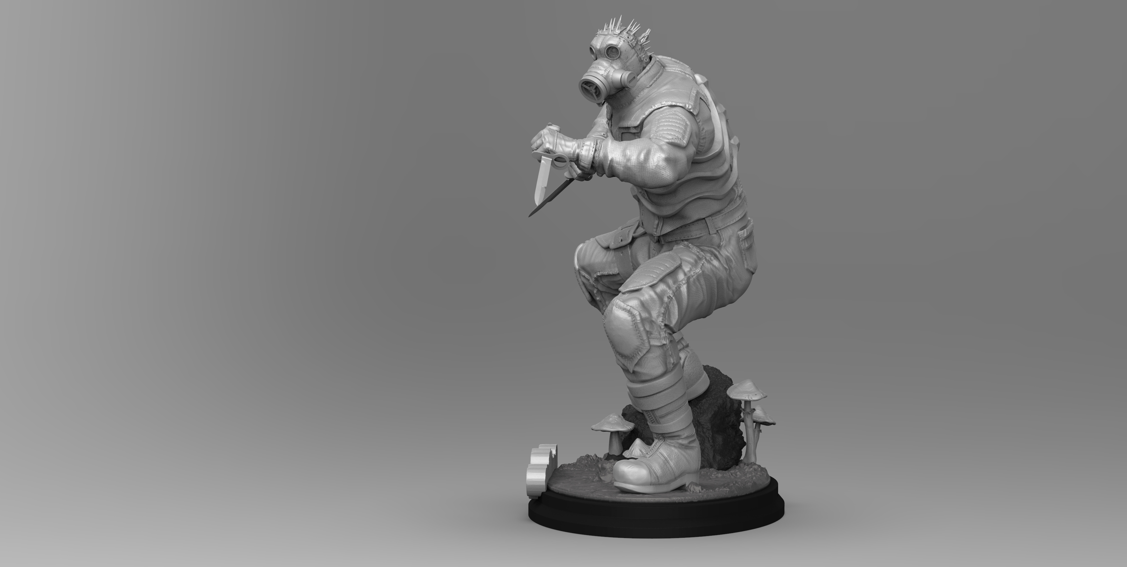 STL file kaiman dorohedoro 👤・3D printable model to download・Cults