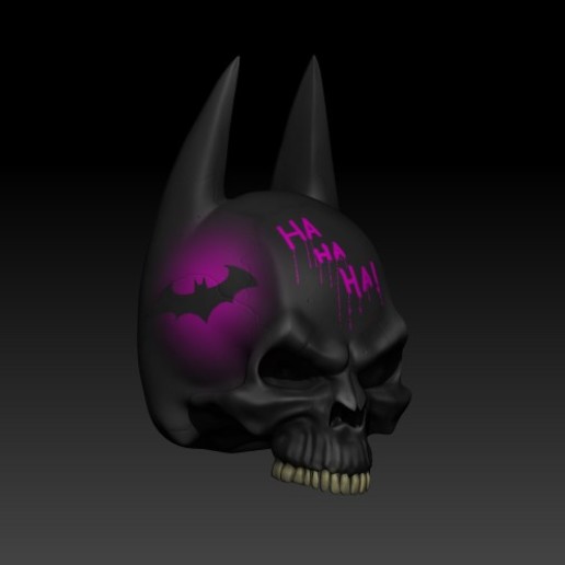 Download 3D printing templates batman skull ・ Cults