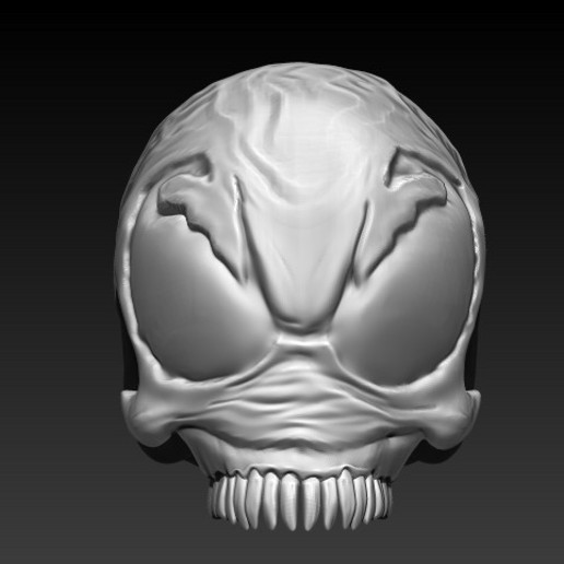 Download STL file venom skull • 3D printer object ・ Cults