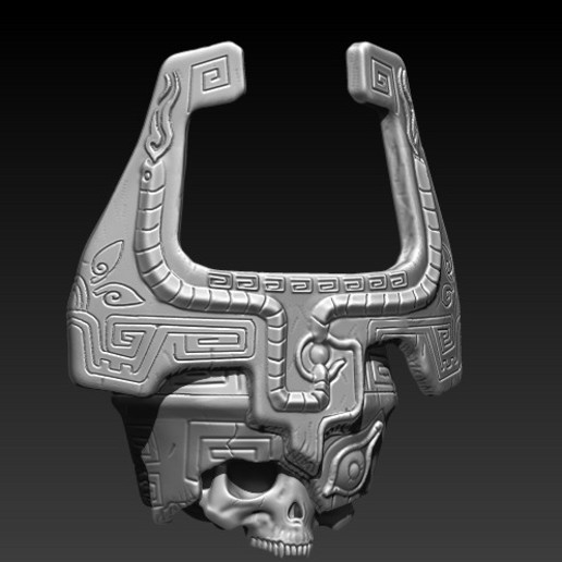 Download STL file MIDNA'S SKULL FROM TWIGLIGHT PRINCESS • 3D print ...