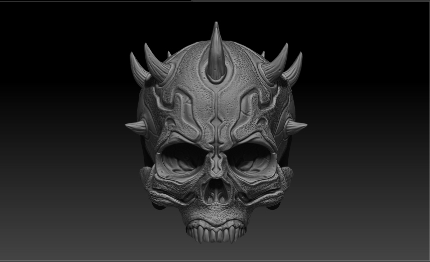 Файл STL DARTH MAUL SKULL 💀・3D модель для печати скачать・Cults