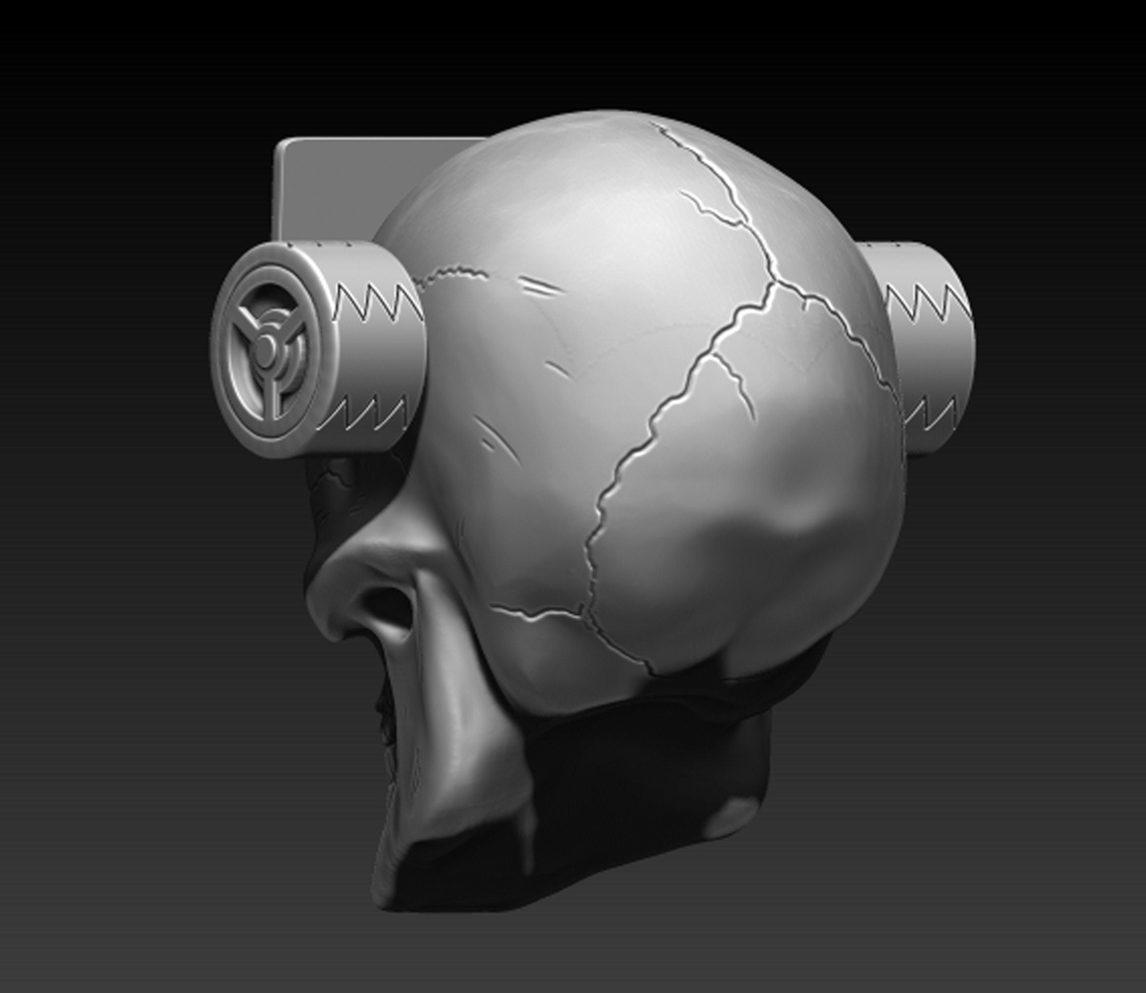 STL file EBISU SKULL DOROHEDORO・Model to download and 3D print・Cults