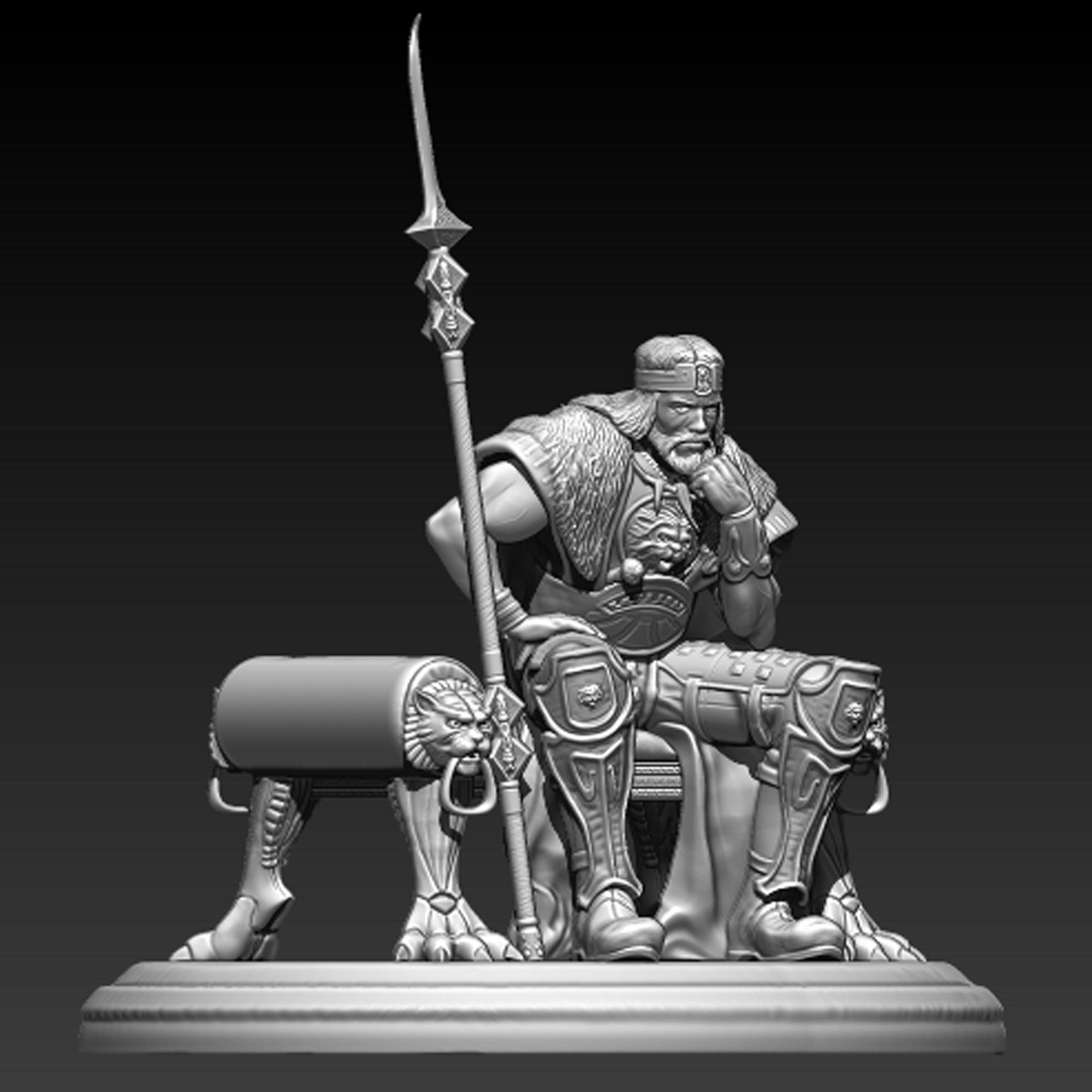 3D file King Conan・3D print model to download・Cults