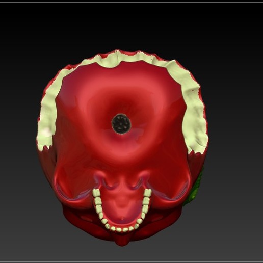 Download STL file apple skull • 3D printing object ・ Cults