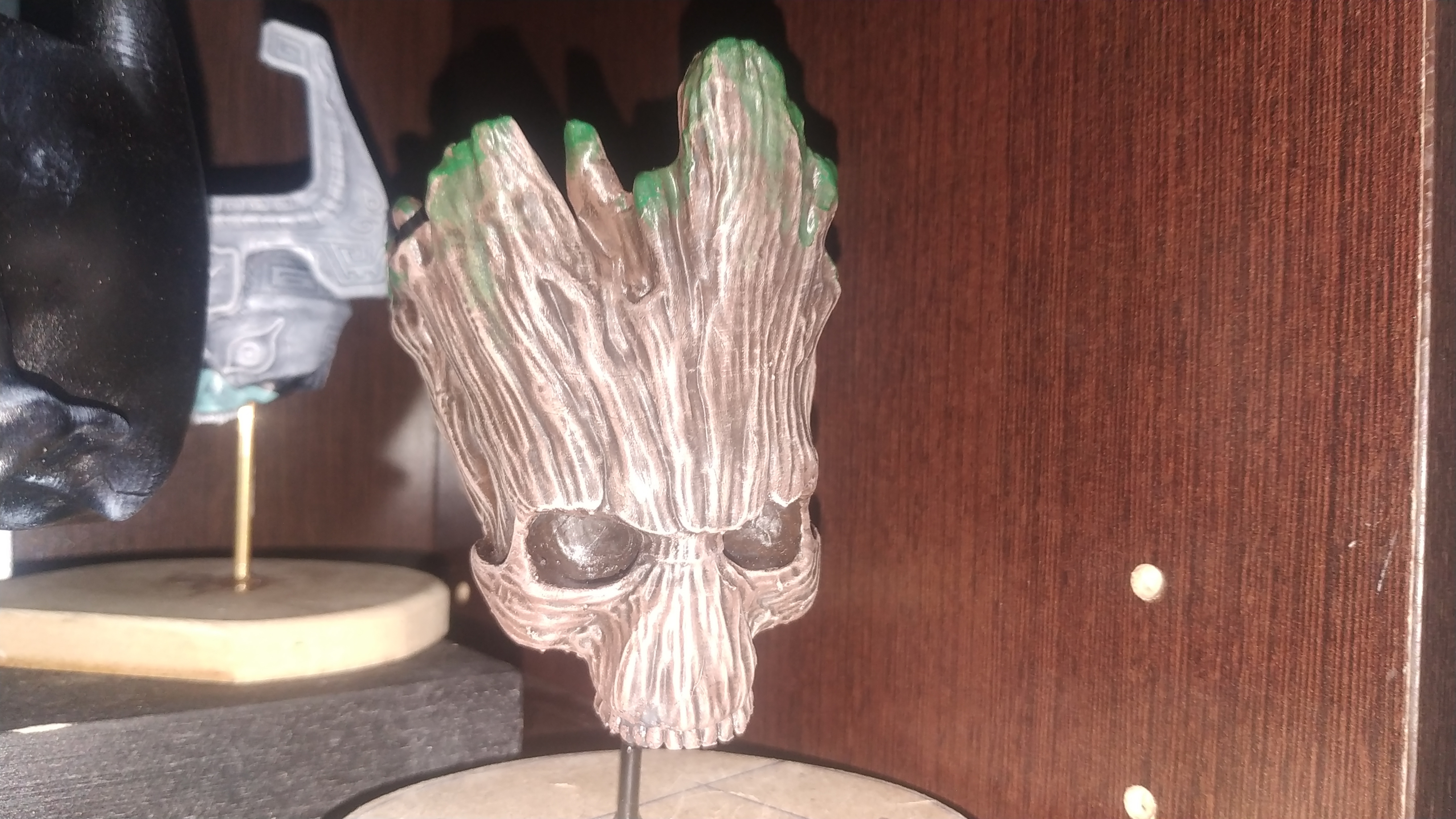 3D print groot skull • made with Elegoo mars・Cults