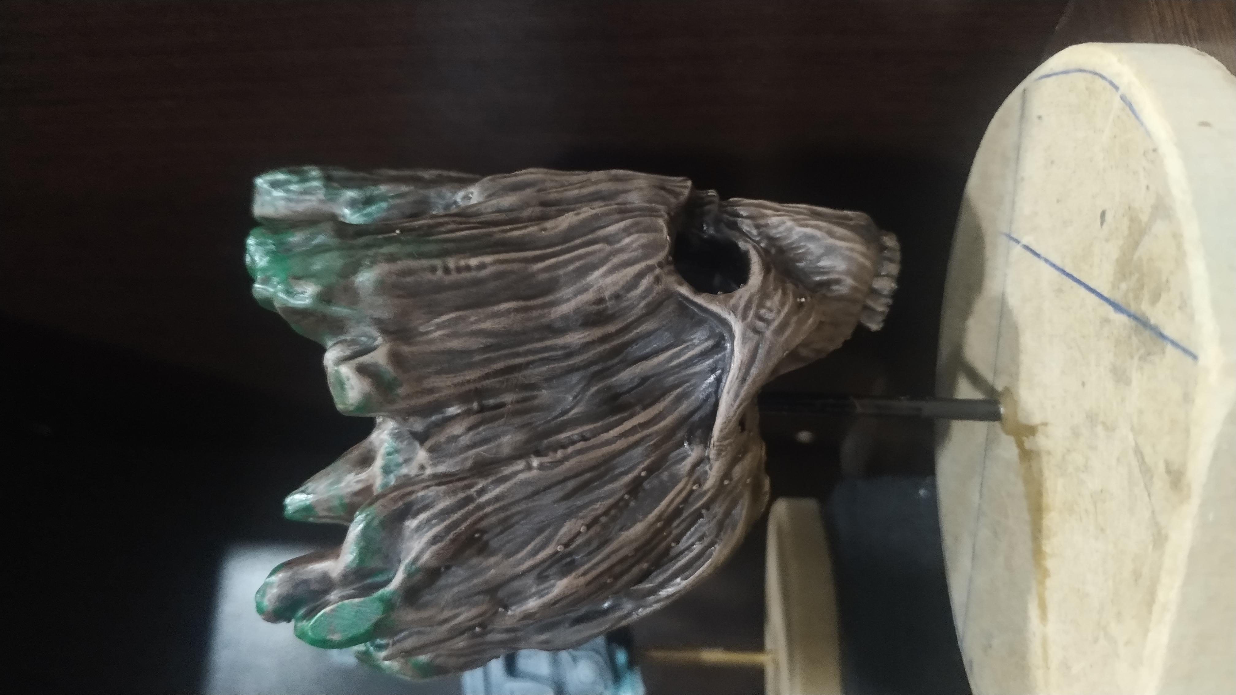 3D print groot skull • made with Elegoo mars・Cults