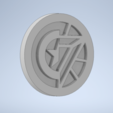 Download free STL file Marvel Civil War Truce Token • 3D printing ...