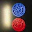 Download free STL file Marvel Civil War Truce Token • 3D printing ...
