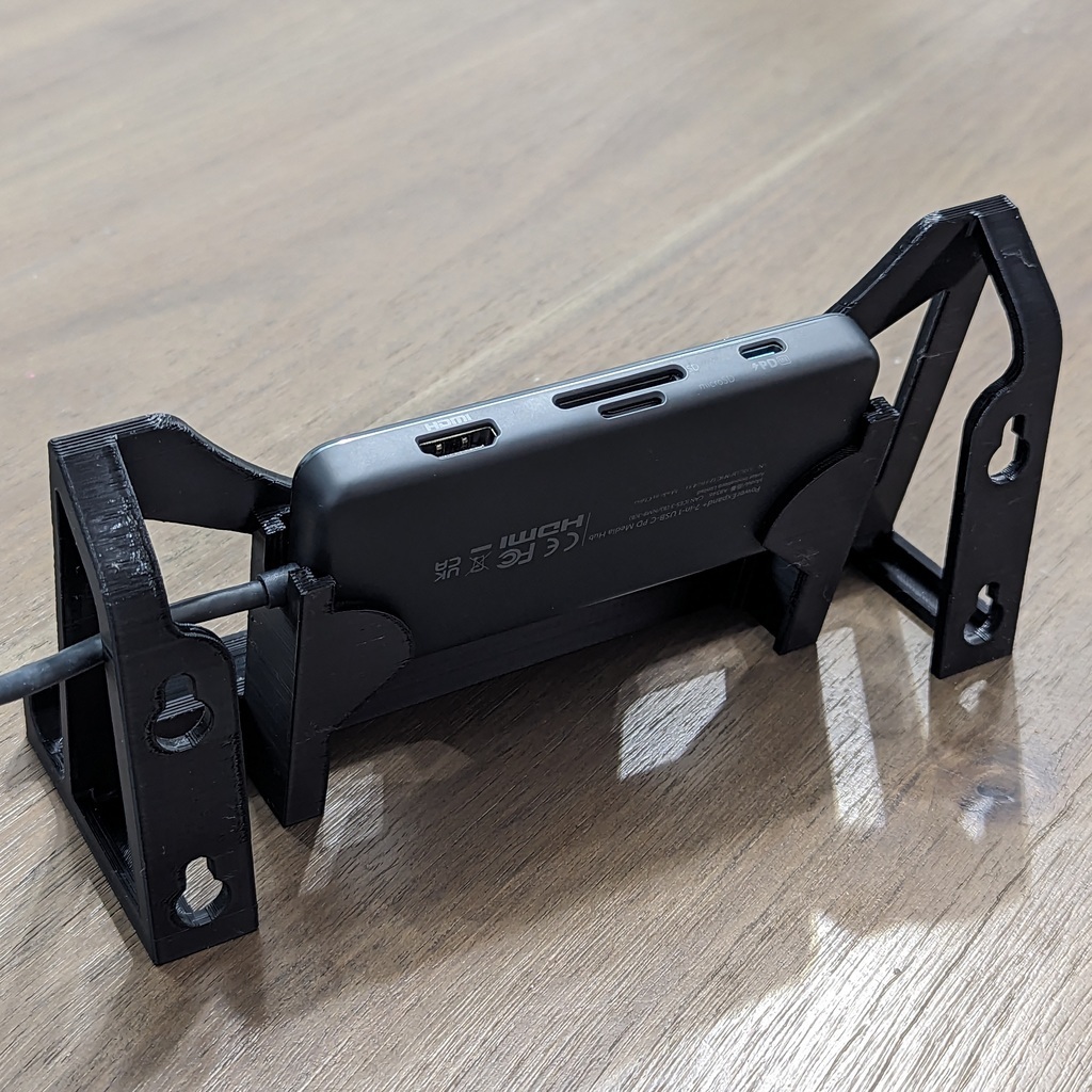 Free 3D file Steam Deck Wall Mount with Anker 341 Holder 😤・Model to ...