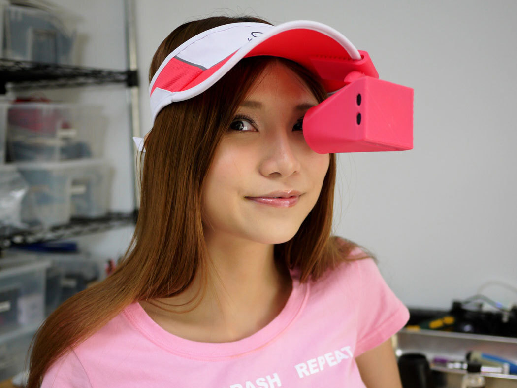 Free STL file Poor Girl's Monocular Display・3D printable model to ...