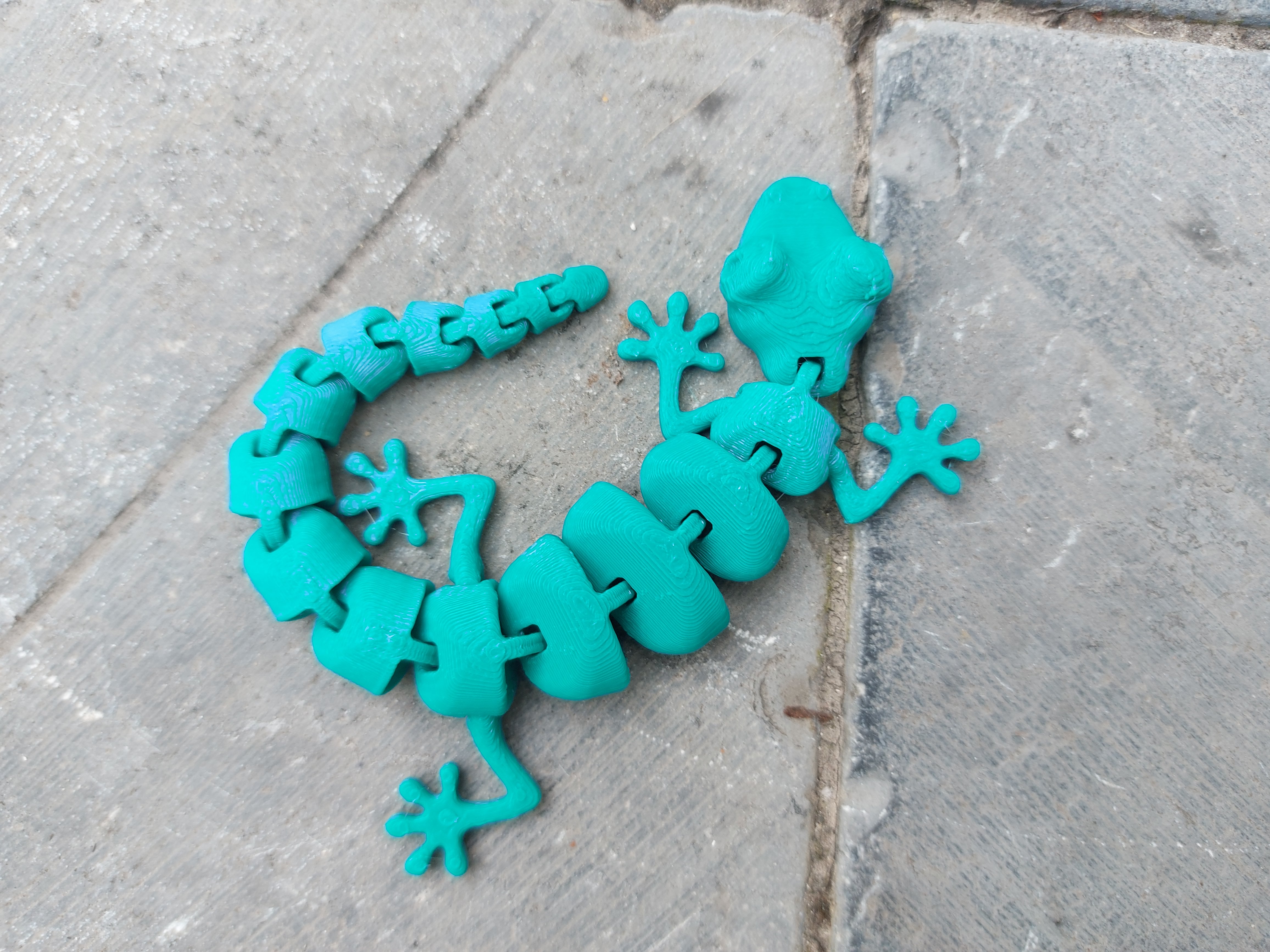 3D printable Articulated Lizard v2 • made with disco ultimate bi ...