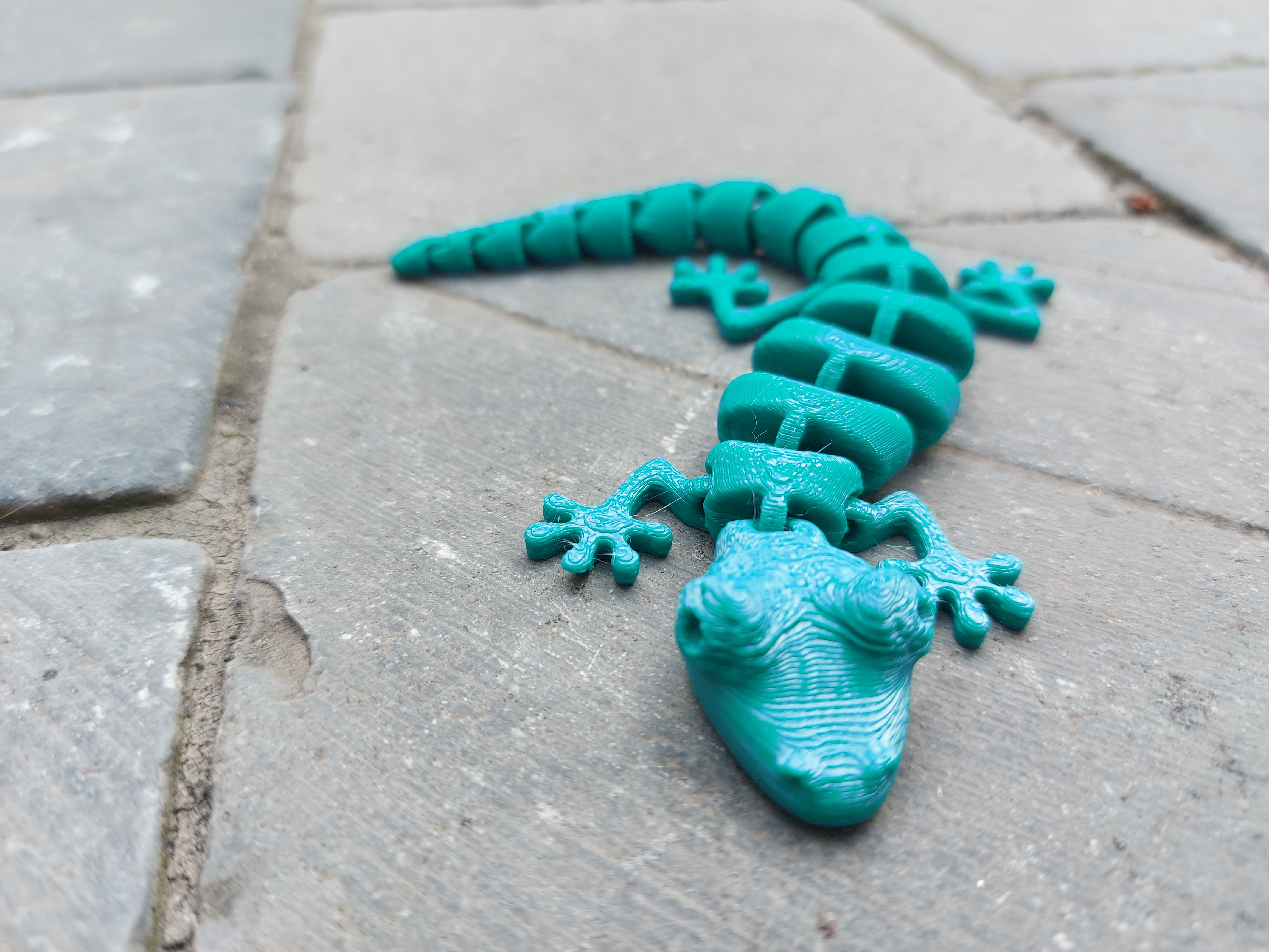 3D printable Articulated Lizard v2 • made with disco ultimate bi ...